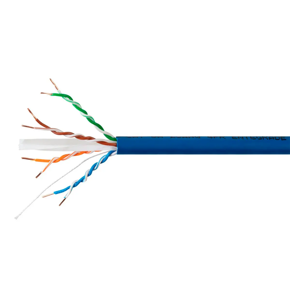 Cat6A 1000ft CMR Bulk Cable, 23AWG UTP 650MHz 10G, Pure Bare Copper ...