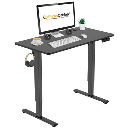 Electric Sit & Stand Adjustable Desk Frame with Tabletop Included ...