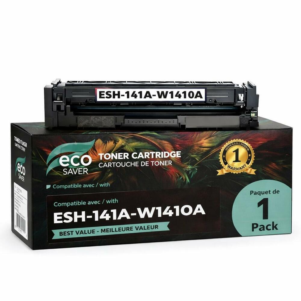Cartouche de toner noir compatible HP 141A (W1410A)