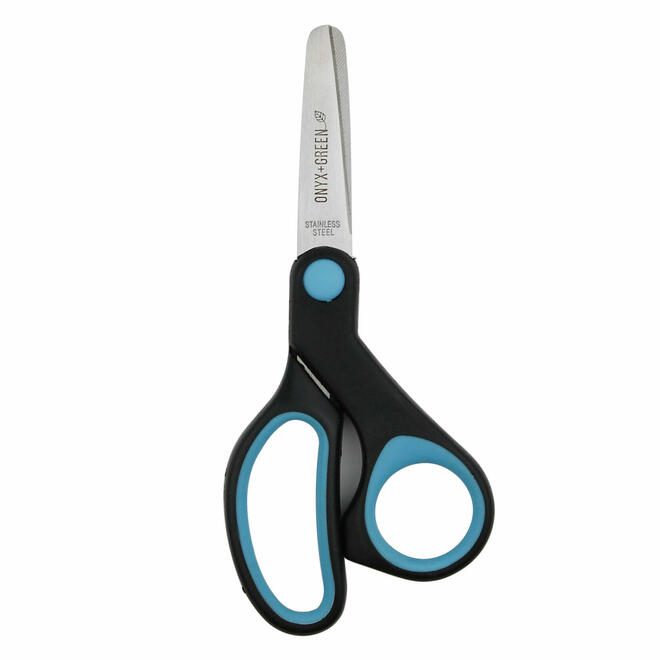 Onyx & Green® Eco-Friendly 5'' Recycled Plastic Scissors, Stainless ...