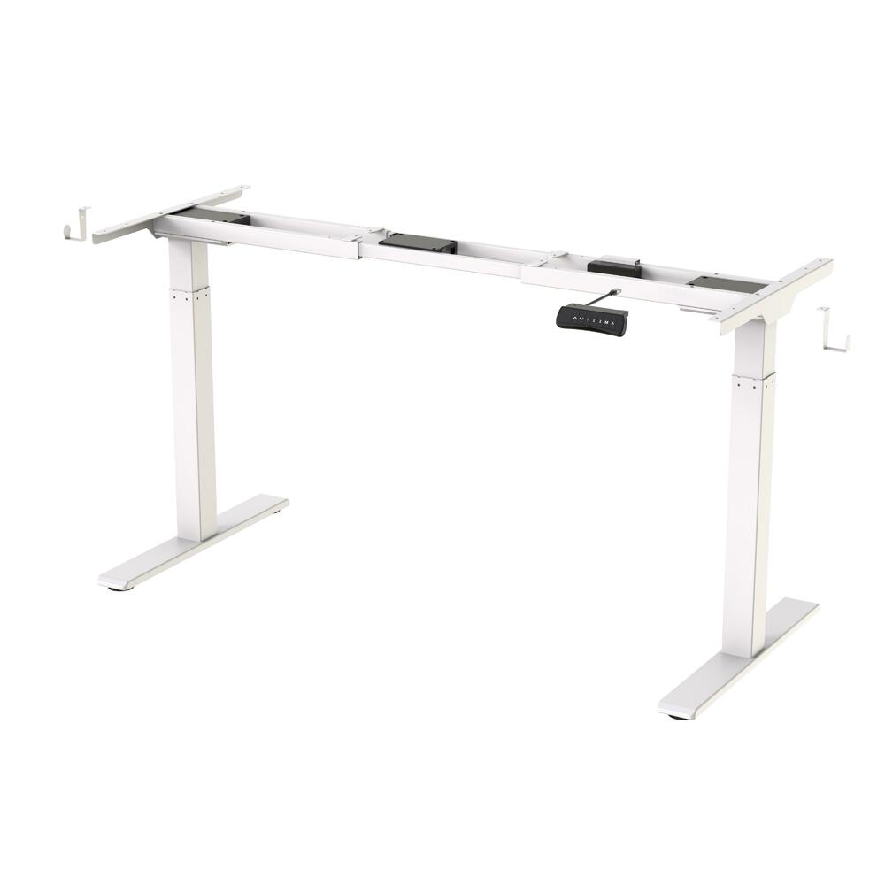 Ergonomic Electric Sit-Stand Desk Frame - Black - PrimeCables