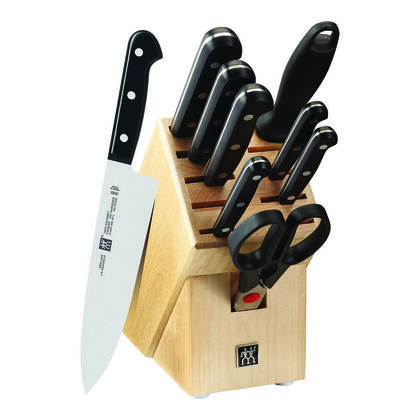 Twin Gourmet 10-Piece Knife Block Set, Including All Purpose Shears ...