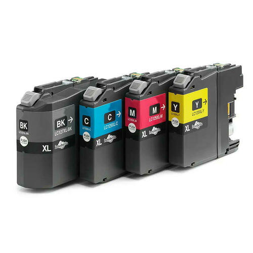 Brother LC402XL Compatible Ink Cartridge Combo High Yield BK/C/M/Y ...