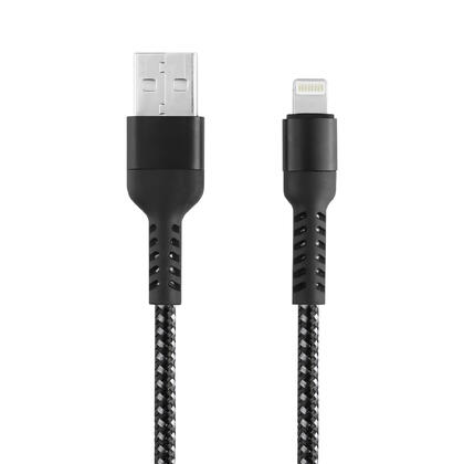 Nylon Braided Charger Cable 3ft Lightning to USB Cable Fast iPhone ...