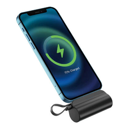 Portable Fast Charging iPhone Power Bank 5000mAh Mini Battery Pack ...