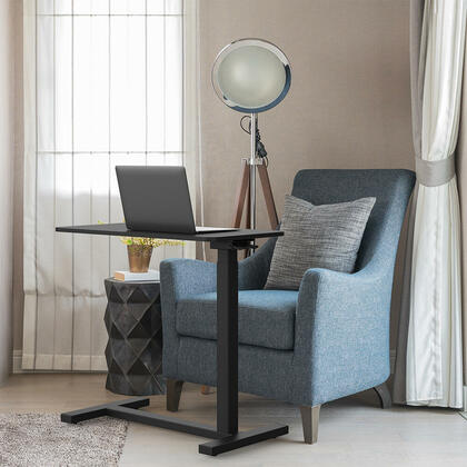 Ergonomic Gas-Spring Height Adjustable Mobile Bed/Sofa Side Table with ...