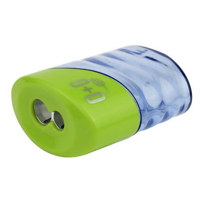 Onyx & Green® Eco-Friendly Double Metal Sharpener Made from Recycled PET