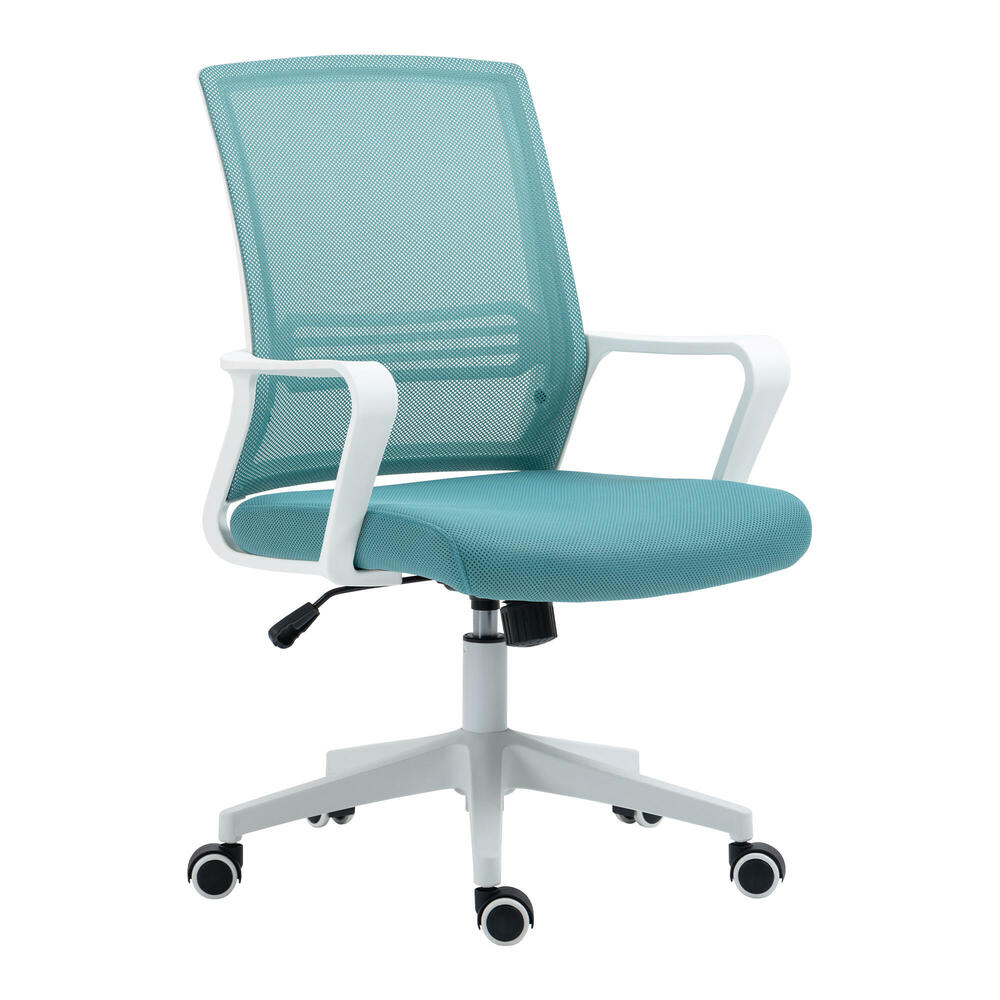 Mid-Back Rolling Desk Chair – Ergonomic Support for Home & Office
