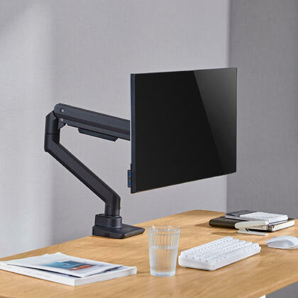 Desk-Mounted Heavy-Duty Gas Spring Monitor Arm for 17"-49" Screen ...