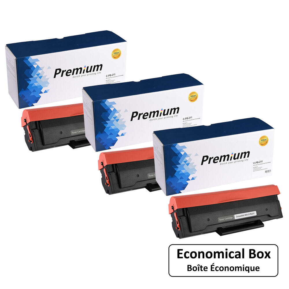 Pantum PB-211 PB-211EV Compatible Toner Cartridge - Black