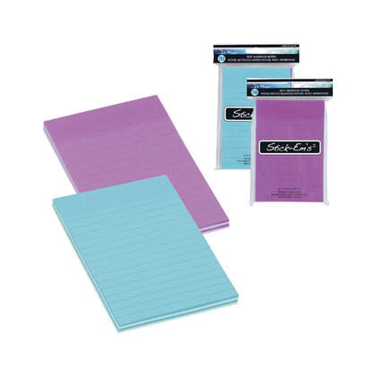 Merangue® Stick Em’s™ Lined Notes, 4" x 6"