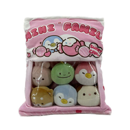 Mini Family Series Plush Toy Combo Set, 14*10.6in - MINISO