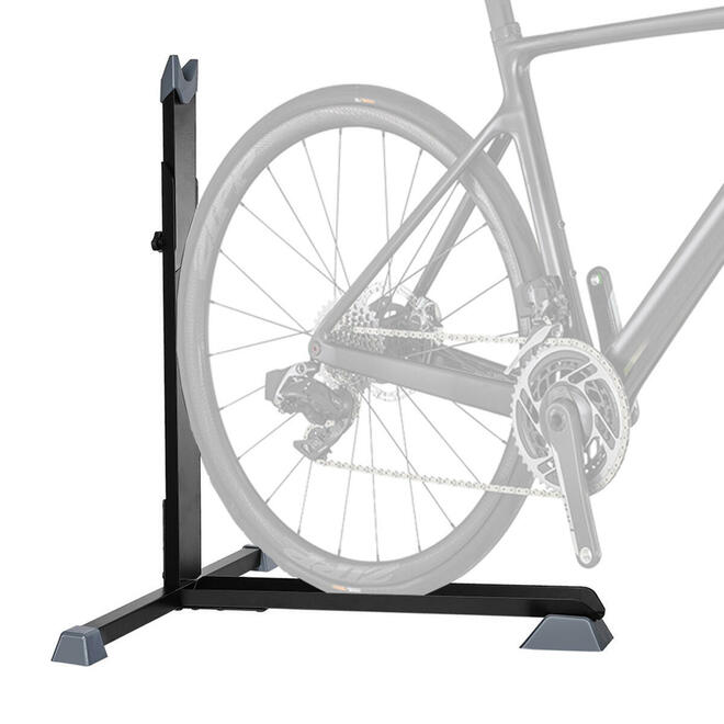 Upright Design Bicycle Stand Rack with Adjustable Height for Indoor ...