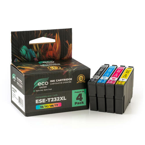 Epson T232 Standard Yield Ink Cartridge - 4 Packs - Compatible