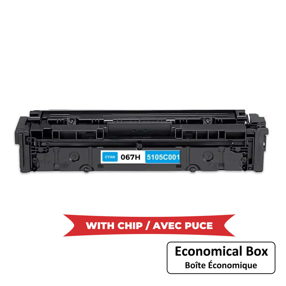 Canon 067H 5105C001 cartouche de toner compatible cyan haute capacité ...