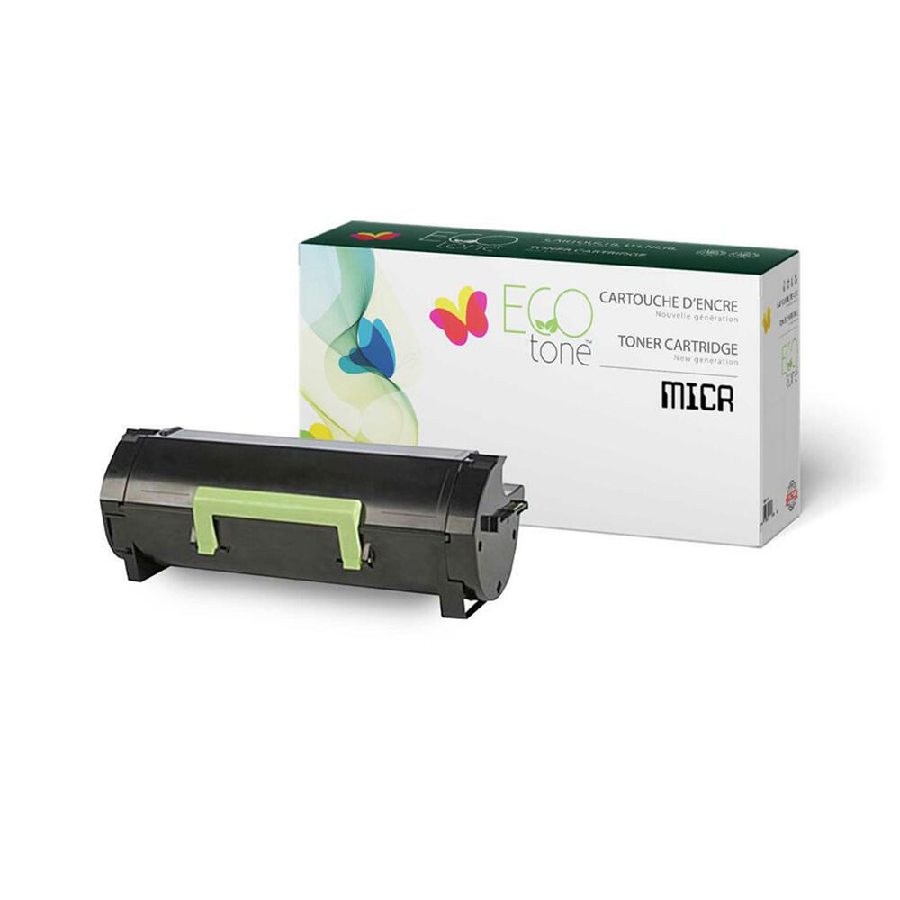 Lexmark 601H 60F1H00 MICR cartouche de toner remanufacturée noire de ...