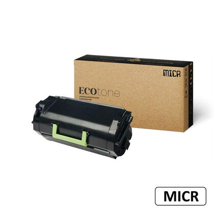 Lexmark 521 52D1000 MICR cartouche de toner remanufacturée noire de ...