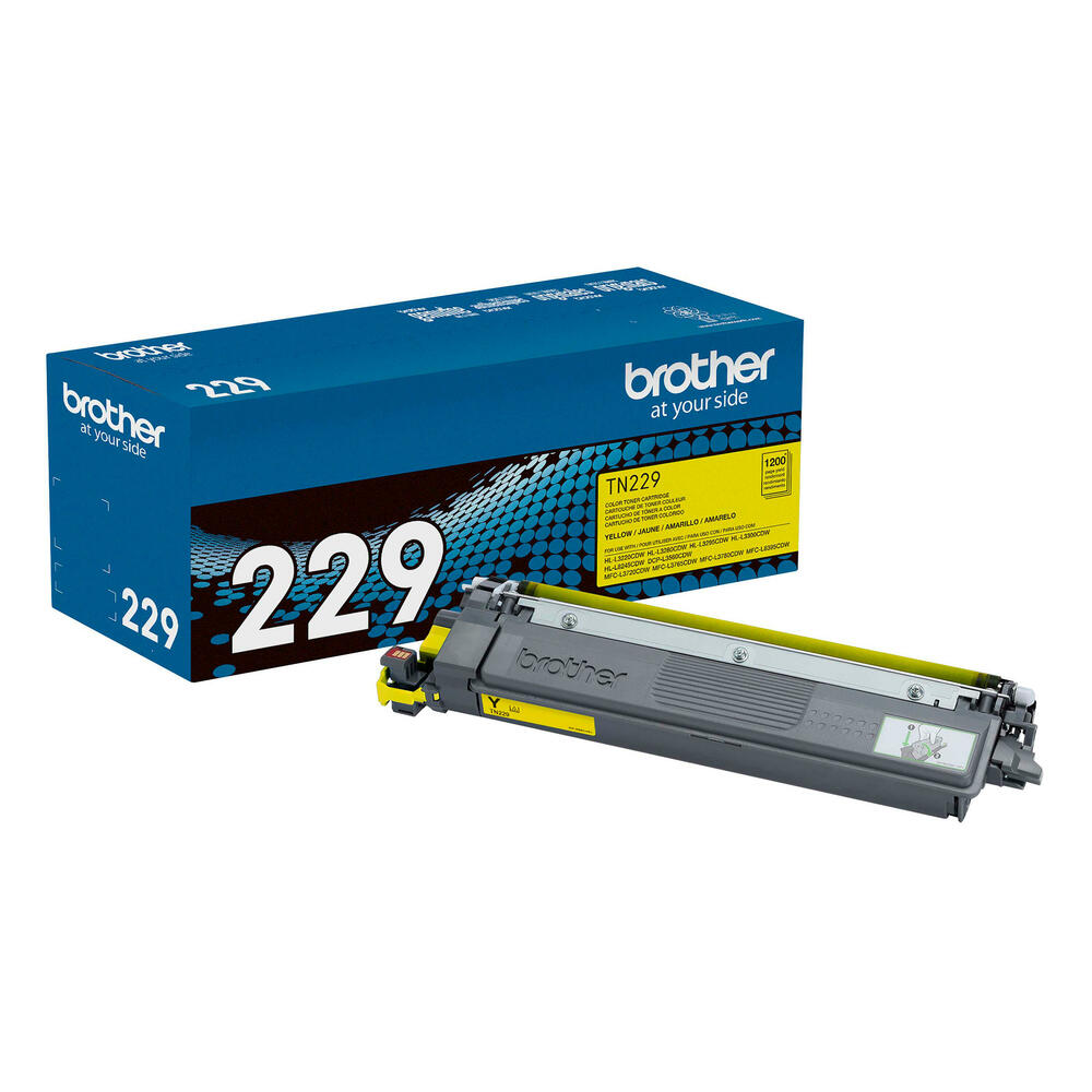 Cartouche de toner jaune d'origine Brother TN229Y