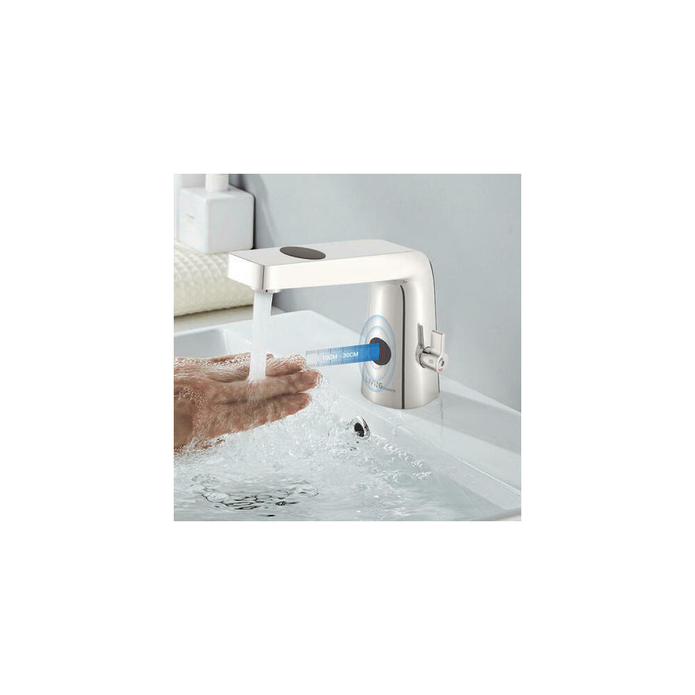 Automatic Touchless Infrared & Wave Sensor Bathroom Basin Faucet ...