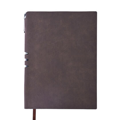 A5 PU Leather Notebook with Pen Set by Moustache - 192 Pages