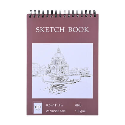 Professional Spiral Drawing Sketch Book - 100 Sheets