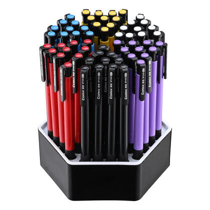 Blue Retractable Ballpoint Pens - Medium Point (0.7mm), 60 Pack