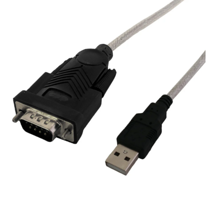 6ft USB A Male to DB9 Male Serial Converter