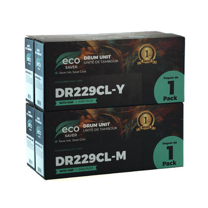 Brother DR229CL Compatible Drum combo BK/C/M/Y - Toner Not Included ...