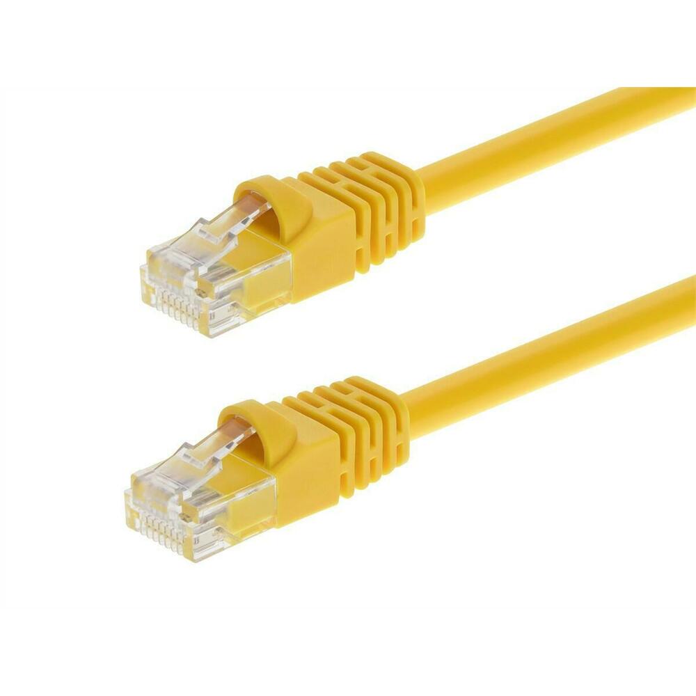 Cat6 Ethernet Patch Cable Stranded, 550MHz, UTP, Pure Bare Copper Wire ...