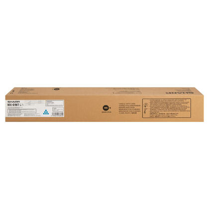 Sharp MX-61NT-CA Original Cyan Toner Cartridge