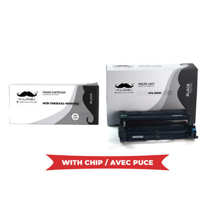 TN920XXL & DR920 Toner-Drum Set – Super Yield, With Chip | Moustache