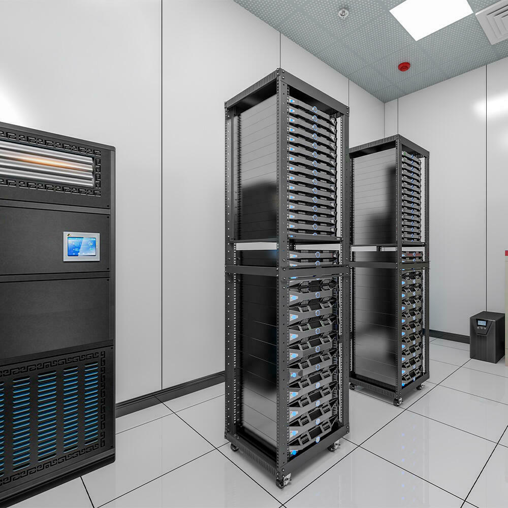 42U Mobile Open Frame Server Rack with Wheels + PDU (6 Outlets ...