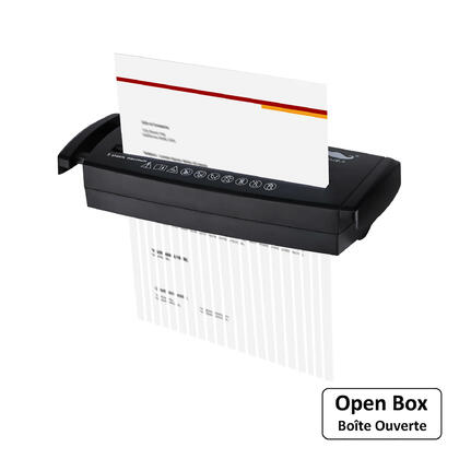 Portable Paper Shredder, 5-Sheet Strip Cut Shredder with Extendable Arm ...