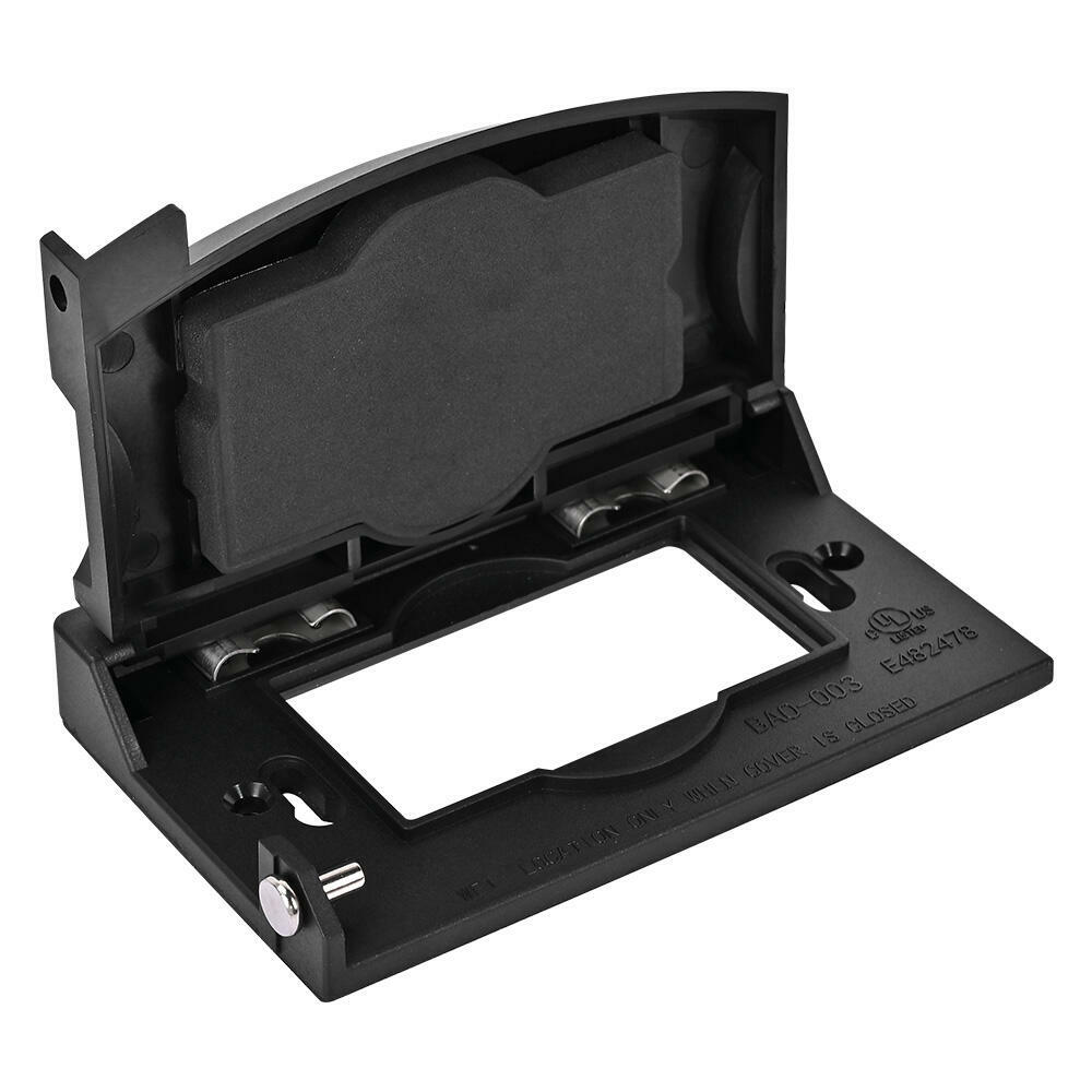 Heavy Duty Single Gang Outdoor Universal Flip Outlet Cover Weatherproof ...