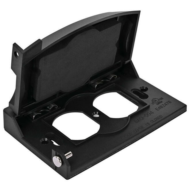 Heavy Duty Single Gang Outdoor Outlet Cover Weatherproof Enclosure, cUL ...