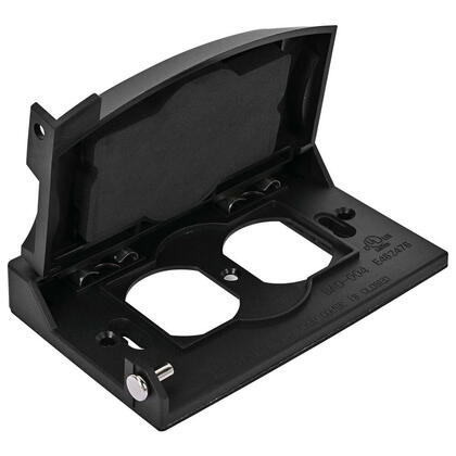 Heavy Duty Single Gang Outdoor Outlet Cover Weatherproof Enclosure, cUL ...