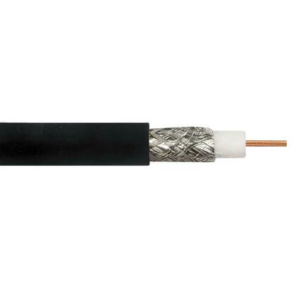 RG6 18AWG Bare Copper 60% AL Braid +100% Foil 75 Ohm CMR Bulk Cable ...