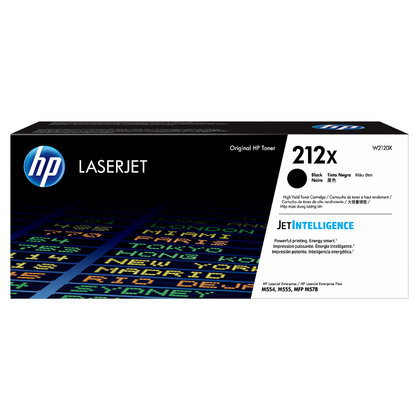 HP 212X W2120X Original Black Toner Cartridge High Yield
