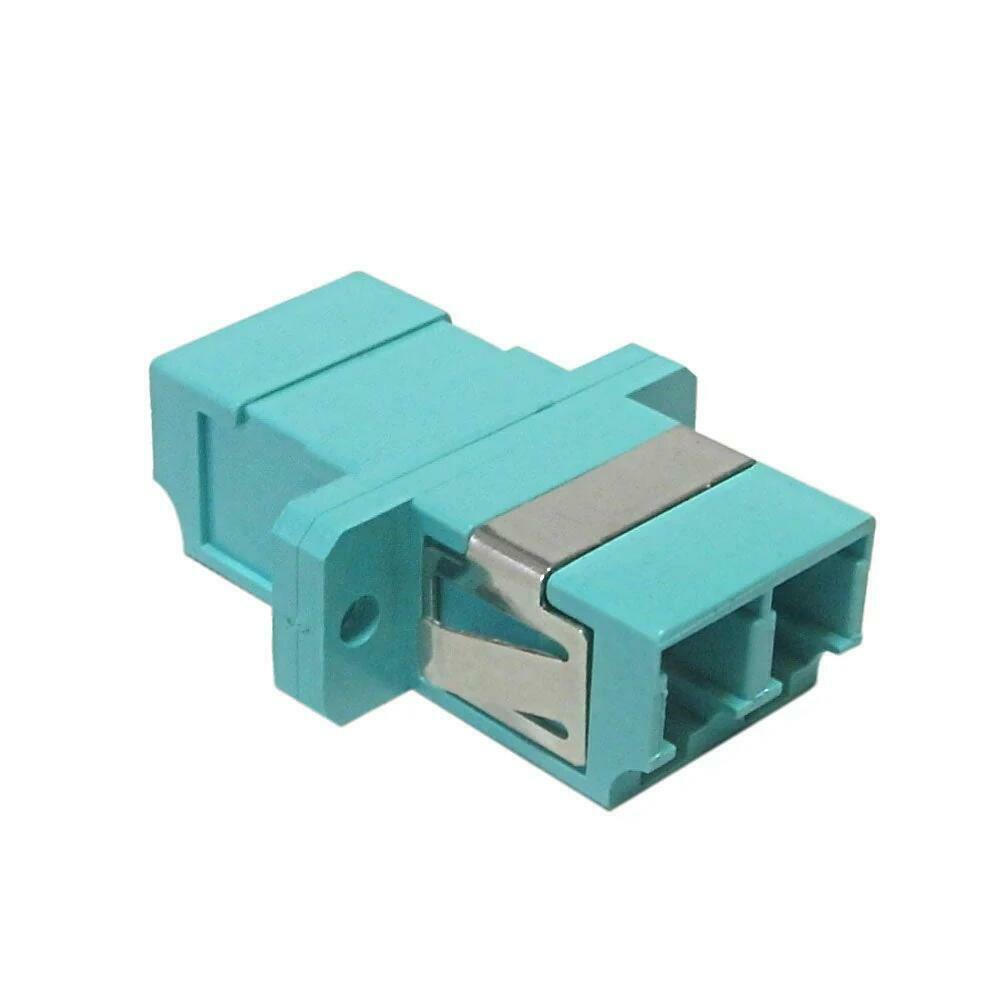 LC/LC Fiber Coupler F/F Multimode 50 Micron 10gig OM3/OM4 Duplex ...