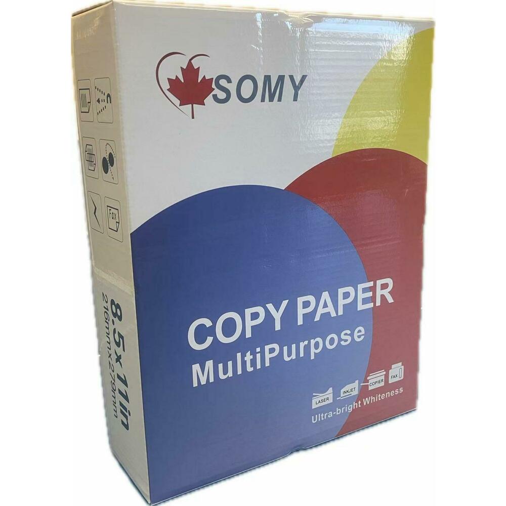 Premium Copy Paper, Letter Size, 8.5" x 11", 80gsm, 95 Bright White ...