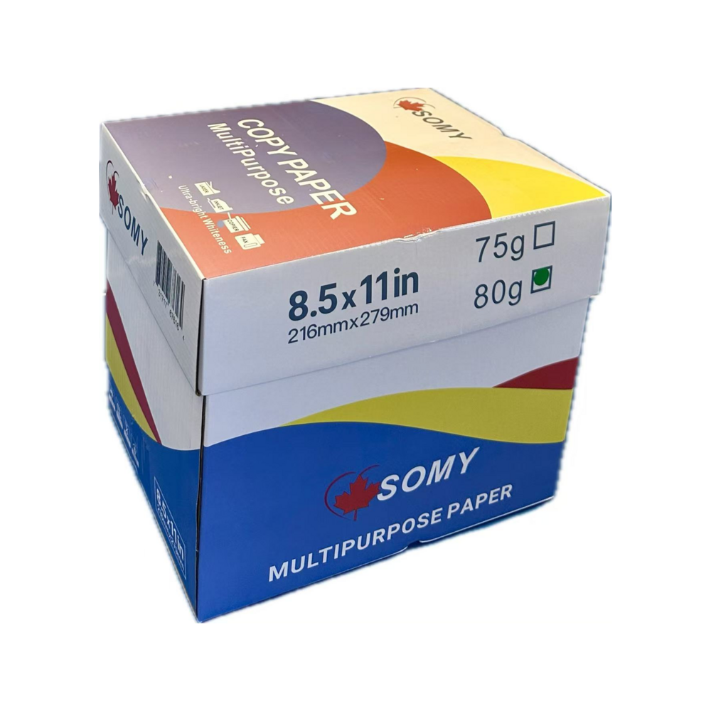 Premium Copy Paper, Letter Size, 8.5" x 11", 80gsm, 95 Bright White ...