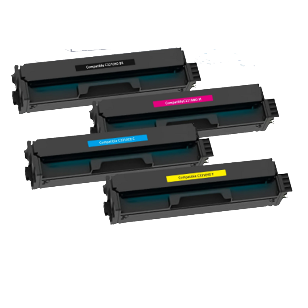 Lexmark C3210C0 cartouche de toner compatible combo - Ecobox