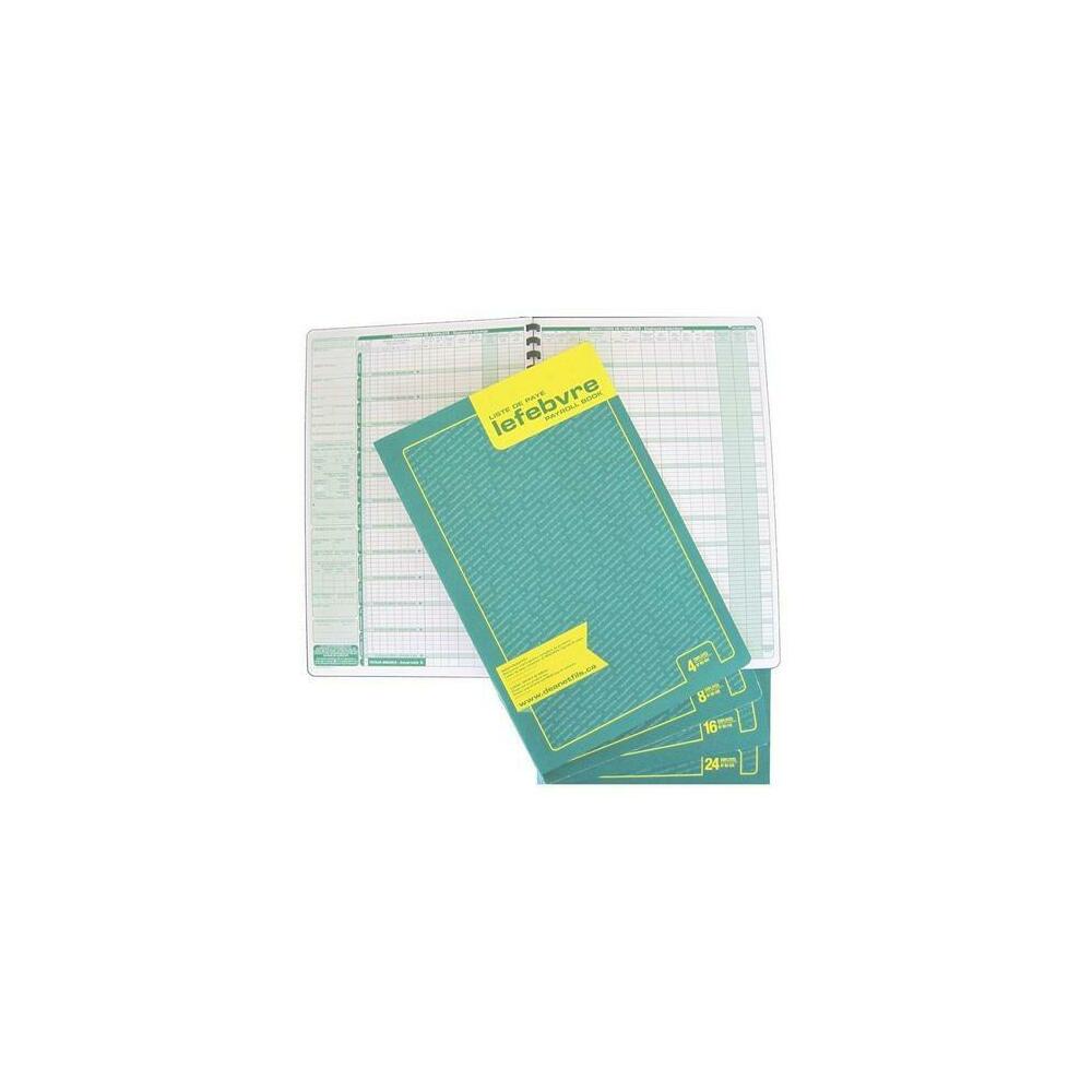 Dean & Fils Dean et Lefebvre Livre de paye Conçu