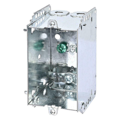 3″ × 2″ × 2½″ D. Boîte rectangulaire en acier pour appareil, simple ...