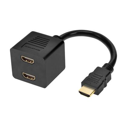 Video/Audio Splitter - HDMI Male to 2x HDMI Female - Monoprice®