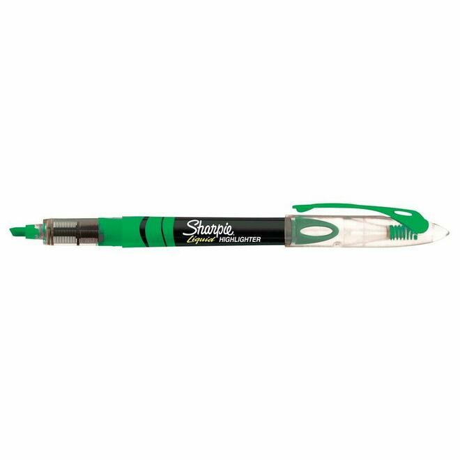 Sharpie® Surligneur liquide Accent à pointe biseautée micro, à encre ...