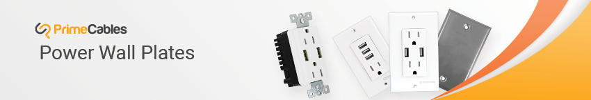 Wall Plates Canada | Power Wall Plates | PrimeCables.ca
