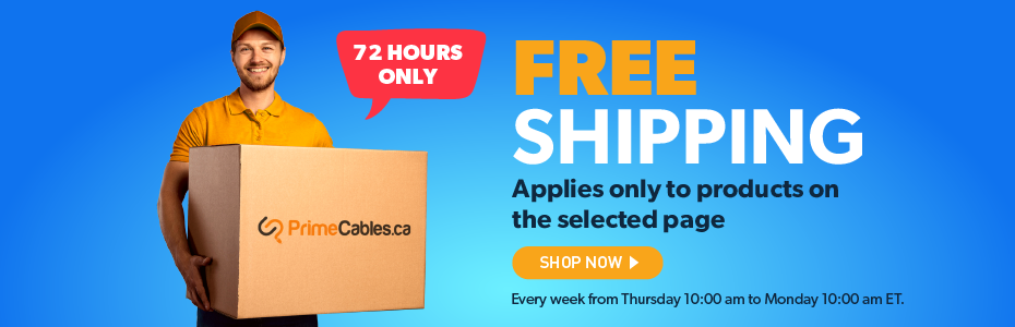 Shop Leading Cables & Electronics in Canada - PrimeCables