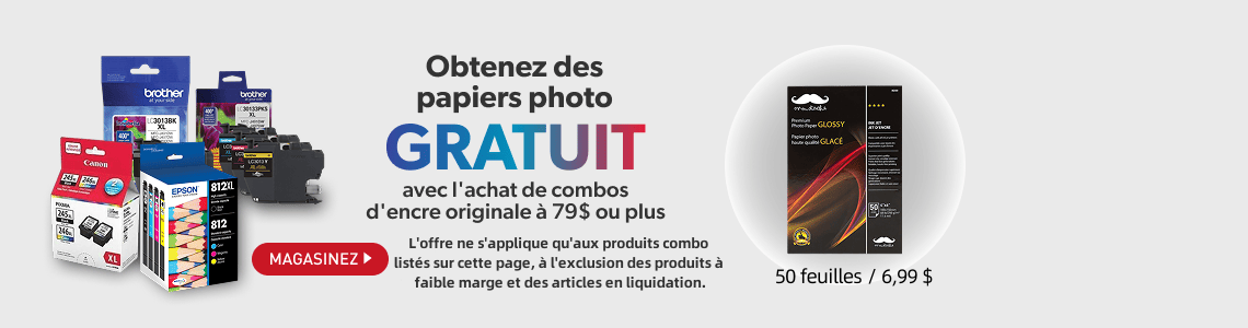 Cartouches d'encre pour imprimante | 123encre Canada