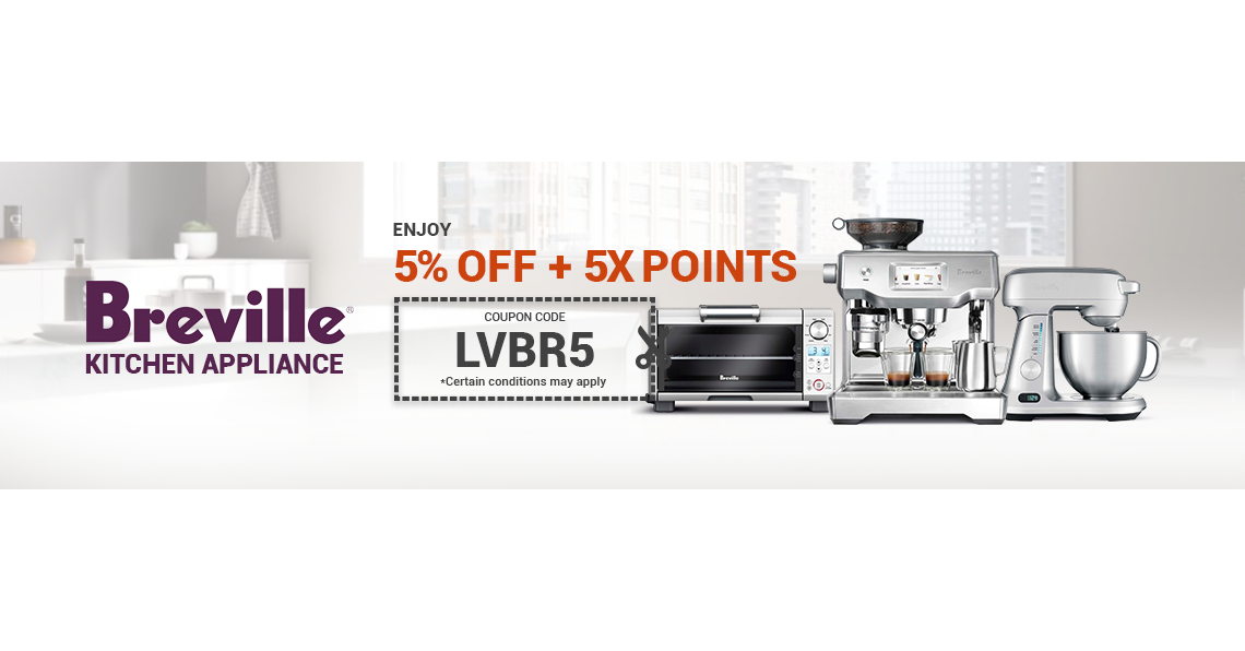 Living.ca Breville Kitchen Appliances